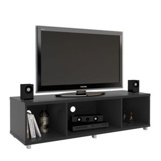 Boise Black Tv Stand – Checkers Office & Home