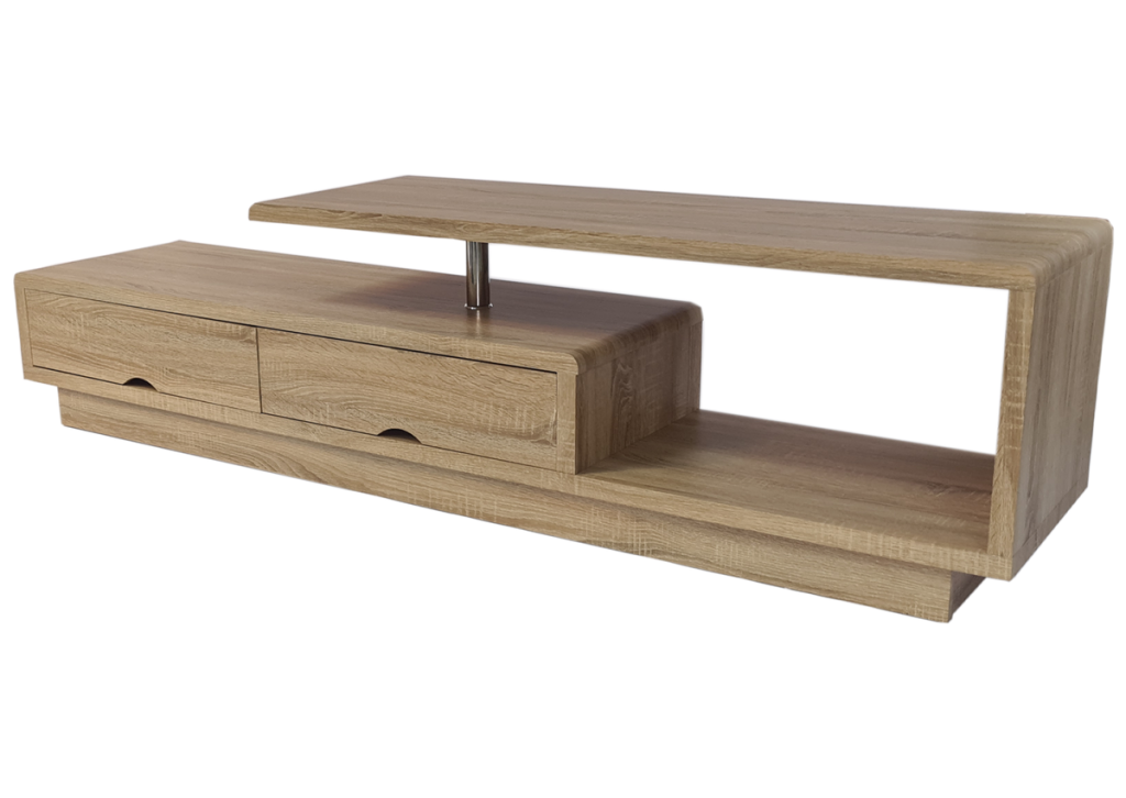 Arch Wood Plasma Stand – Nature – Checkers Office & Home